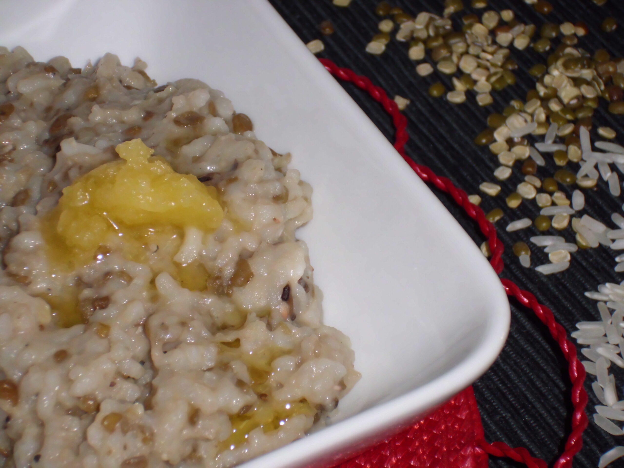 Kichari/ Kichadi ~ Sweet Rice Lentil Mash - The Big Sweet Tooth