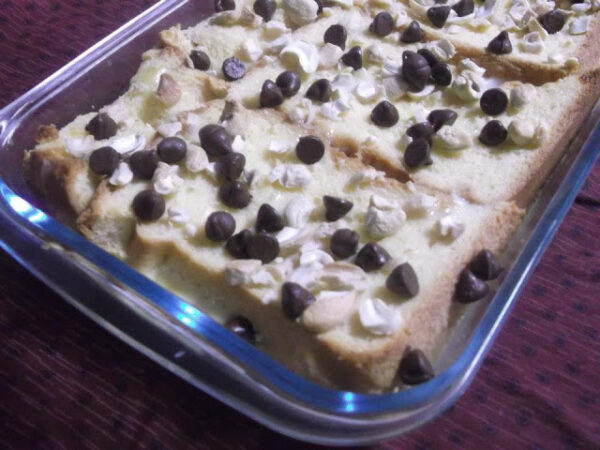 Mango Bread Pudding - The Big Sweet Tooth