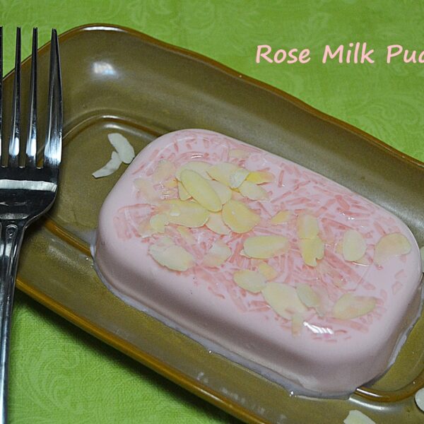 Rose Milk Pudding - The Big Sweet Tooth