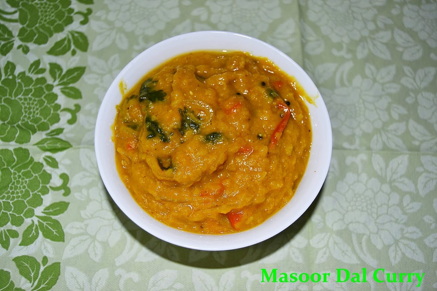 Masoor Dal Curry - The Big Sweet Tooth
