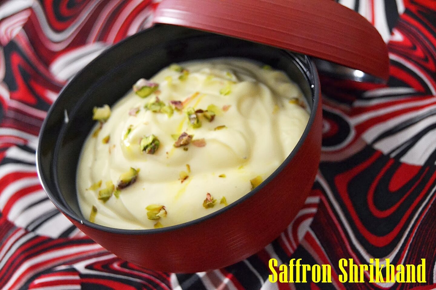 Saffron Shrikhand - The Big Sweet Tooth