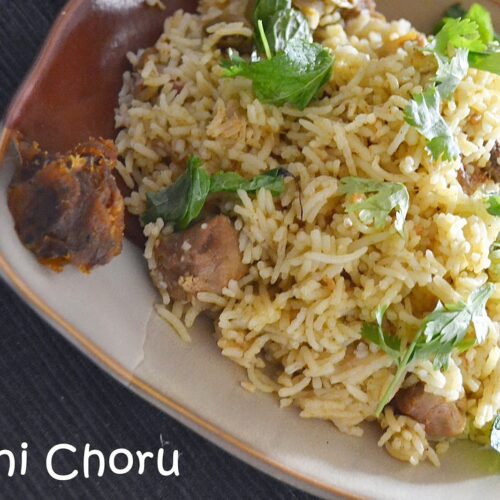 Erachi Choru | Malabar Meat Rice - The Big Sweet Tooth