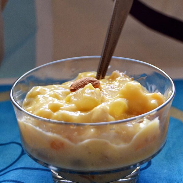 Fruits and Nut Custard - The Big Sweet Tooth