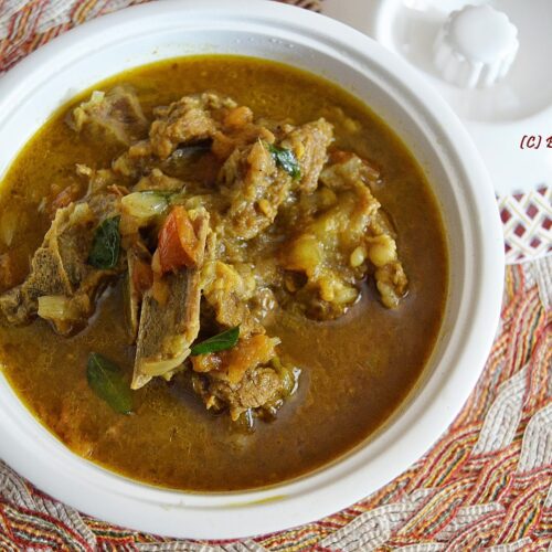 Umma's Pothu Curry/ Beef Curry - The Big Sweet Tooth