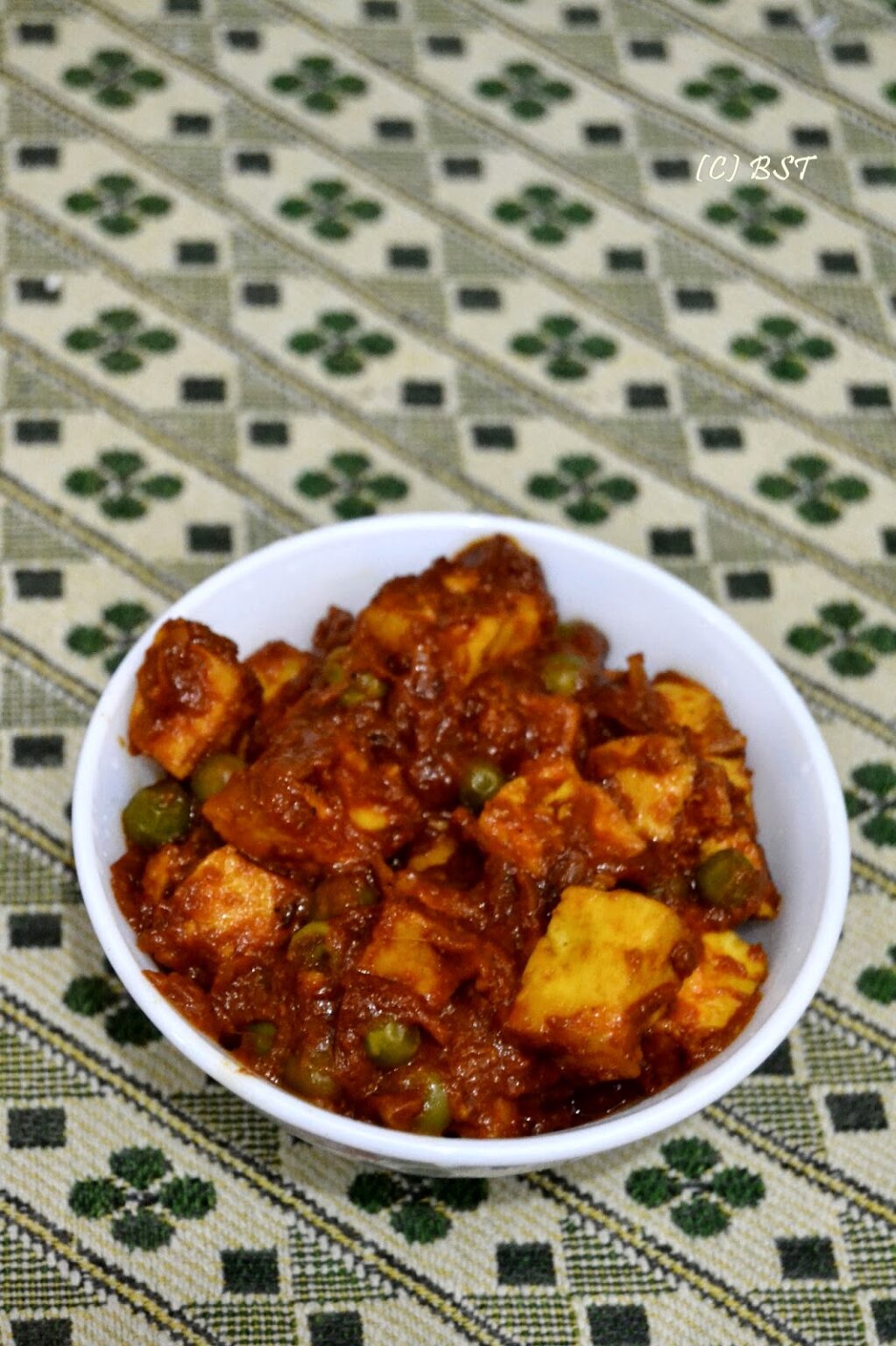 Adraki Paneer ~ Ginger Paneer - The Big Sweet Tooth