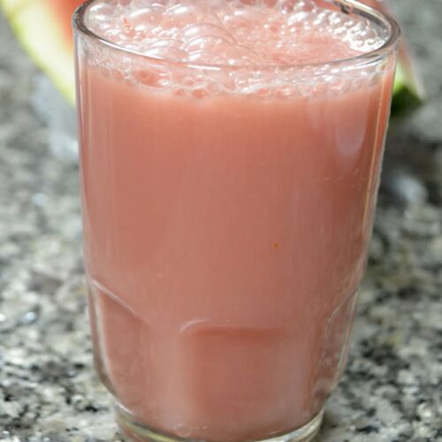 Watermelon Milkshake - The Big Sweet Tooth