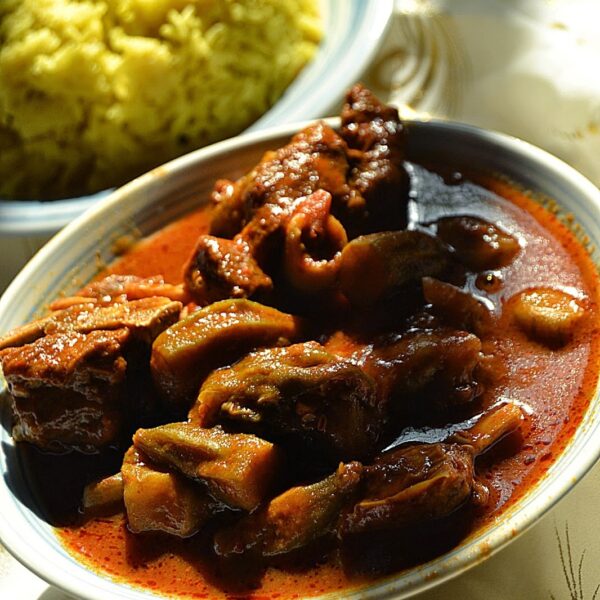 Margat Bamia ~ Iraqi Mutton Okra Stew - The Big Sweet Tooth