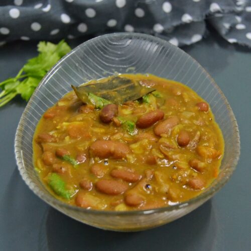 Rajma Rasmisa ~ Kidney Beans Curry - The Big Sweet Tooth