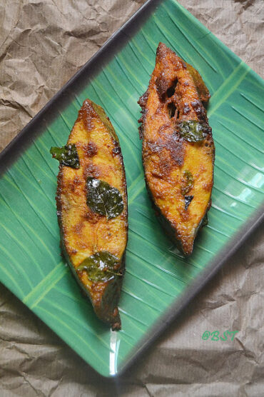 Meen Porichathu - Malabar Style Fish Fry - The Big Sweet Tooth