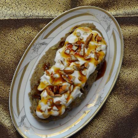 Masoub ~ Saudi Banana Bread Mash - The Big Sweet Tooth