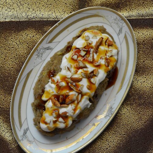 Masoub ~ Saudi Banana Bread Mash - The Big Sweet Tooth