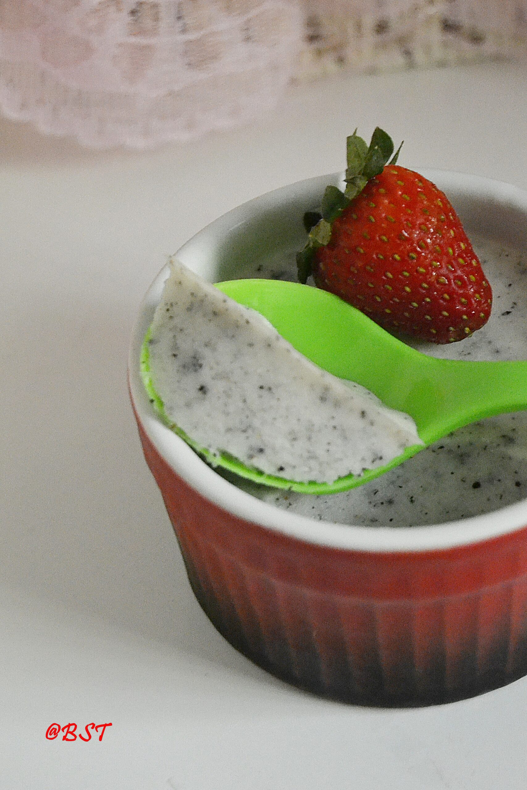 Dragon Fruit Milk Pudding - The Big Sweet Tooth