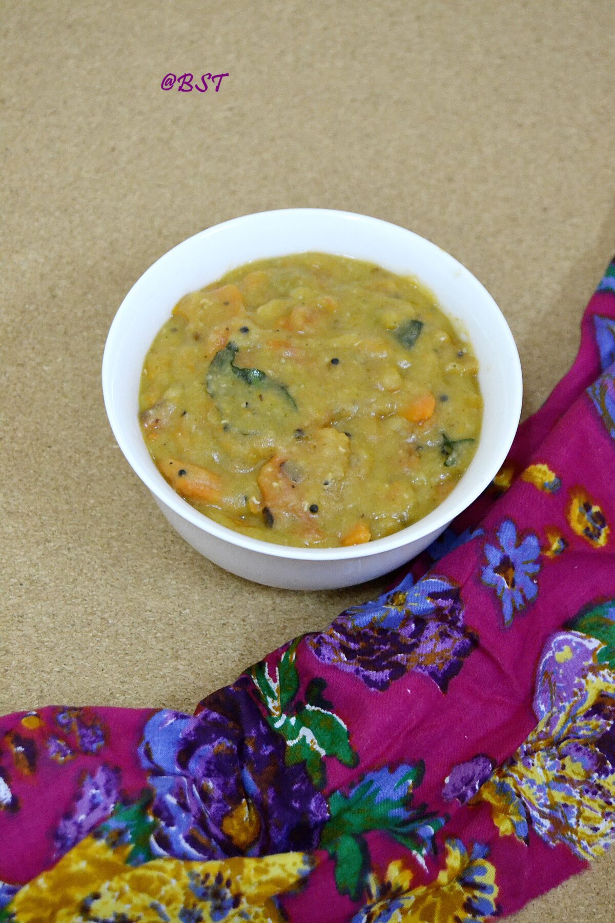 Carrot Dal/ Lentil Curry ~ No Onion-No Garlic - The Big Sweet Tooth
