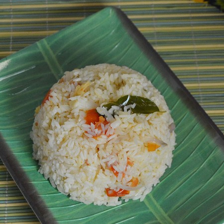 Thakkali Neychoru ~ Tomato Ghee Rice - The Big Sweet Tooth