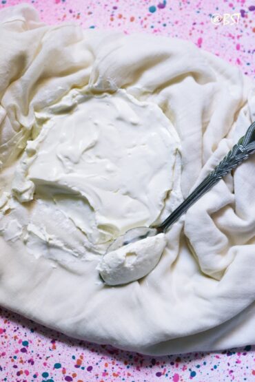 DIY: Labneh | Cucumber Labneh Sandwich - The Big Sweet Tooth