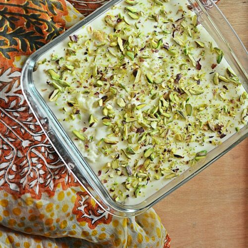 Aish el Saraya ~ Lebanese Bread Pudding - The Big Sweet Tooth