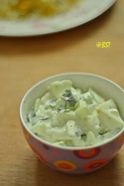 Green Apple Raita - The Big Sweet Tooth