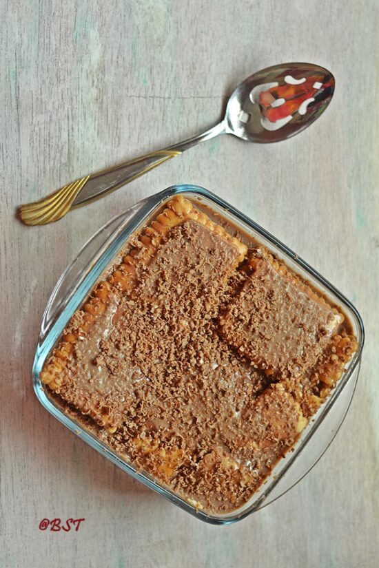 Chocolate Biscuit Pudding - The Big Sweet Tooth