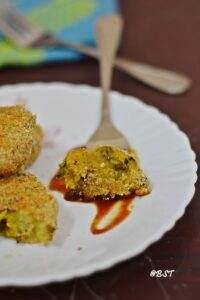 Baked Mushroom Patties/ Cutlets - The Big Sweet Tooth