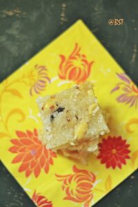 Kashata ~ Coconut Peanut Sugar Candy - The Big Sweet Tooth