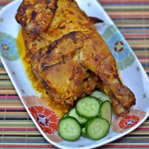 Lahori Chargha ~ Lahori Style Chicken Roast - The Big Sweet Tooth