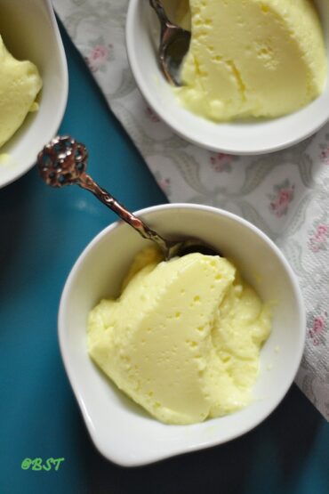 Lemon Cream Cheese Pudding - The Big Sweet Tooth