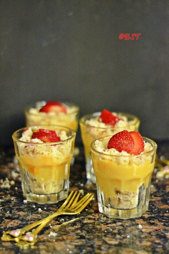 Mango Custard Verrines - The Big Sweet Tooth