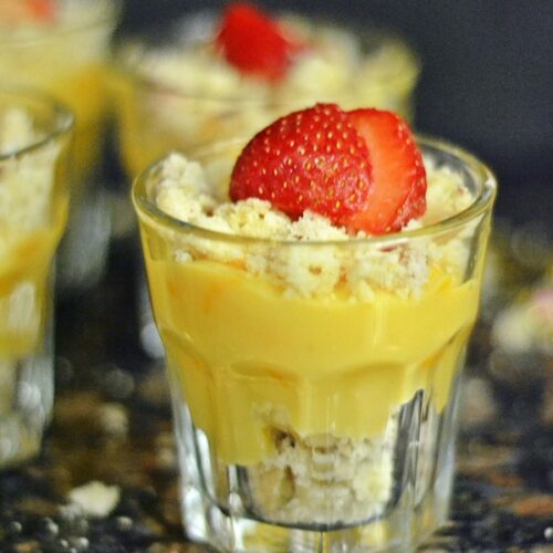Mango Custard Verrines - The Big Sweet Tooth