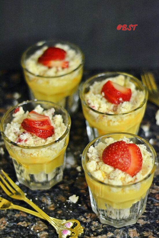 Mango Custard Verrines - The Big Sweet Tooth