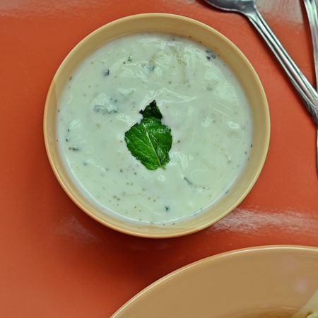 Pakistani Mint Cumin Raita - The Big Sweet Tooth