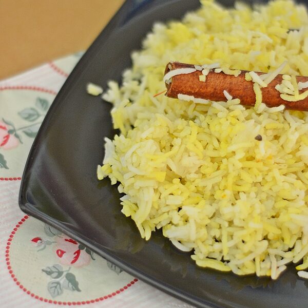 Aash-mal-Zaffran ~ Emirati Saffron Rice - The Big Sweet Tooth