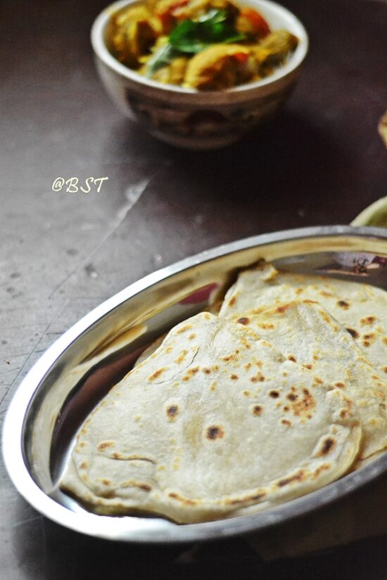 Madakku Chapathi ~ Layered Flat Bread - The Big Sweet Tooth