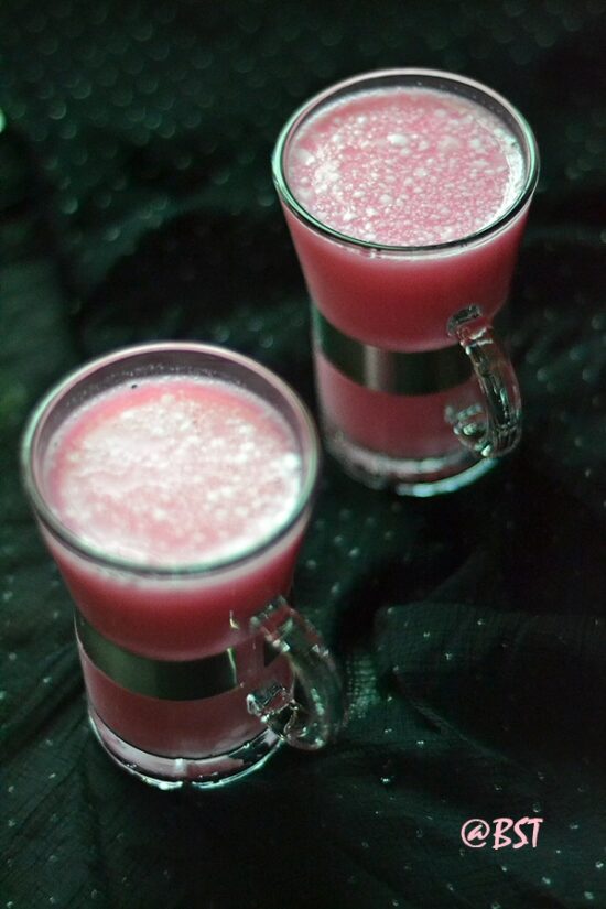 Sago Rose Milk - The Big Sweet Tooth