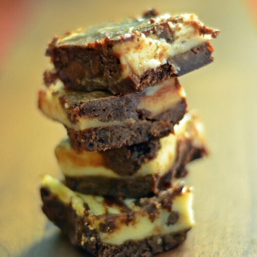 Cream Cheese Brownies - The Big Sweet Tooth