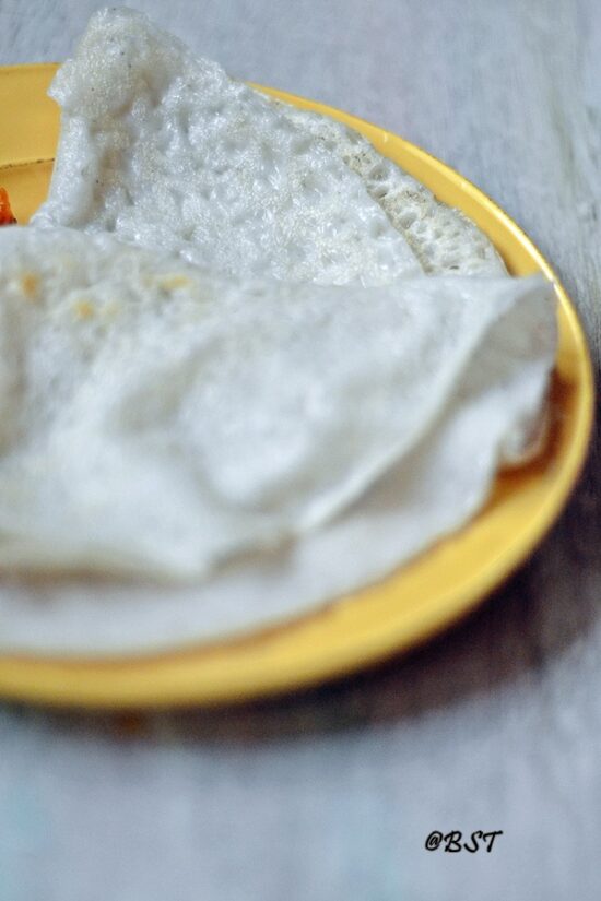 Ari Dosa ~ Malabar Thin Rice Crepes - The Big Sweet Tooth