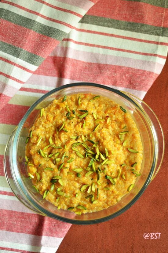 Gajrela ~ Pakistani Carrot Rice Pudding - The Big Sweet Tooth