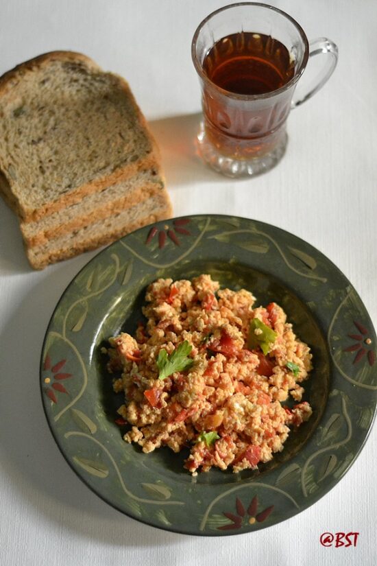 Baid Tamat/ Baith Thamath ~ Emirati Scrambled Eggs with Tomatoes - The ...