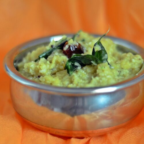 Parippu Vevichathu ~ Malabar Lentil Fry - The Big Sweet Tooth