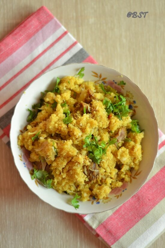 Thari Choru/ Thari Biriyani ~ Malabar Semolina Biriyani - The Big Sweet ...