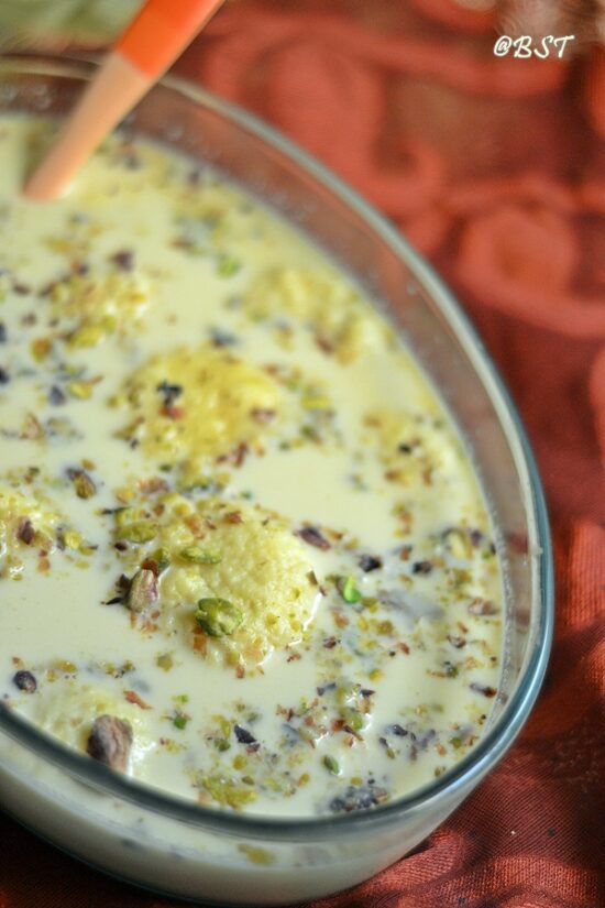 Instant Rasmalai - The Big Sweet Tooth