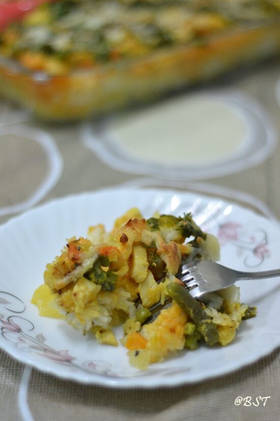 Baked Rice Casserole - The Big Sweet Tooth