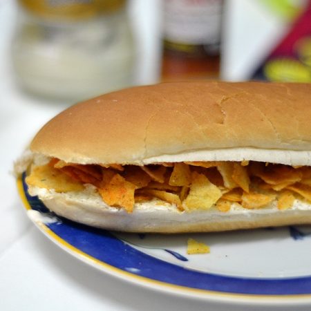Oman Chips Samoon | Oman Chips Sandwich - The Big Sweet Tooth