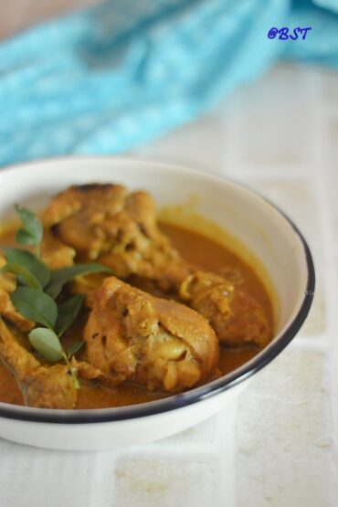 Kukul Mas Curry ~ Sri Lankan Chicken Curry - The Big Sweet Tooth