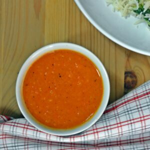 Daqoos ~ Garlic Tomato Sauce - The Big Sweet Tooth