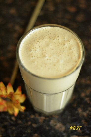 Chickoo Lassi | Sapota Lassi - The Big Sweet Tooth