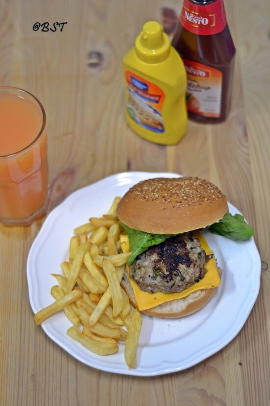 Beef Burger - The Big Sweet Tooth