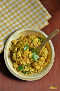 Akuri ~ Parsi Scrambled Eggs - The Big Sweet Tooth