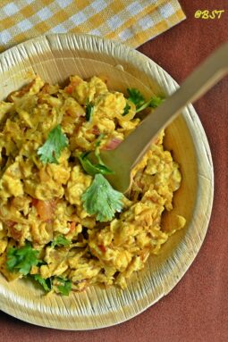 Akuri ~ Parsi Scrambled Eggs - The Big Sweet Tooth