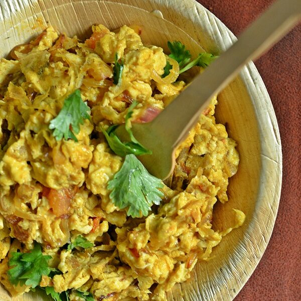 Akuri ~ Parsi Scrambled Eggs - The Big Sweet Tooth