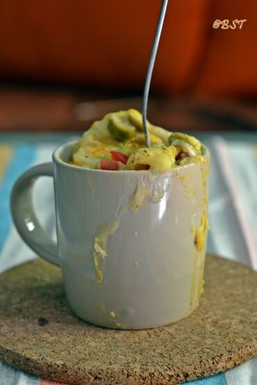 Omelette in Microwave | Mug Omelette - The Big Sweet Tooth